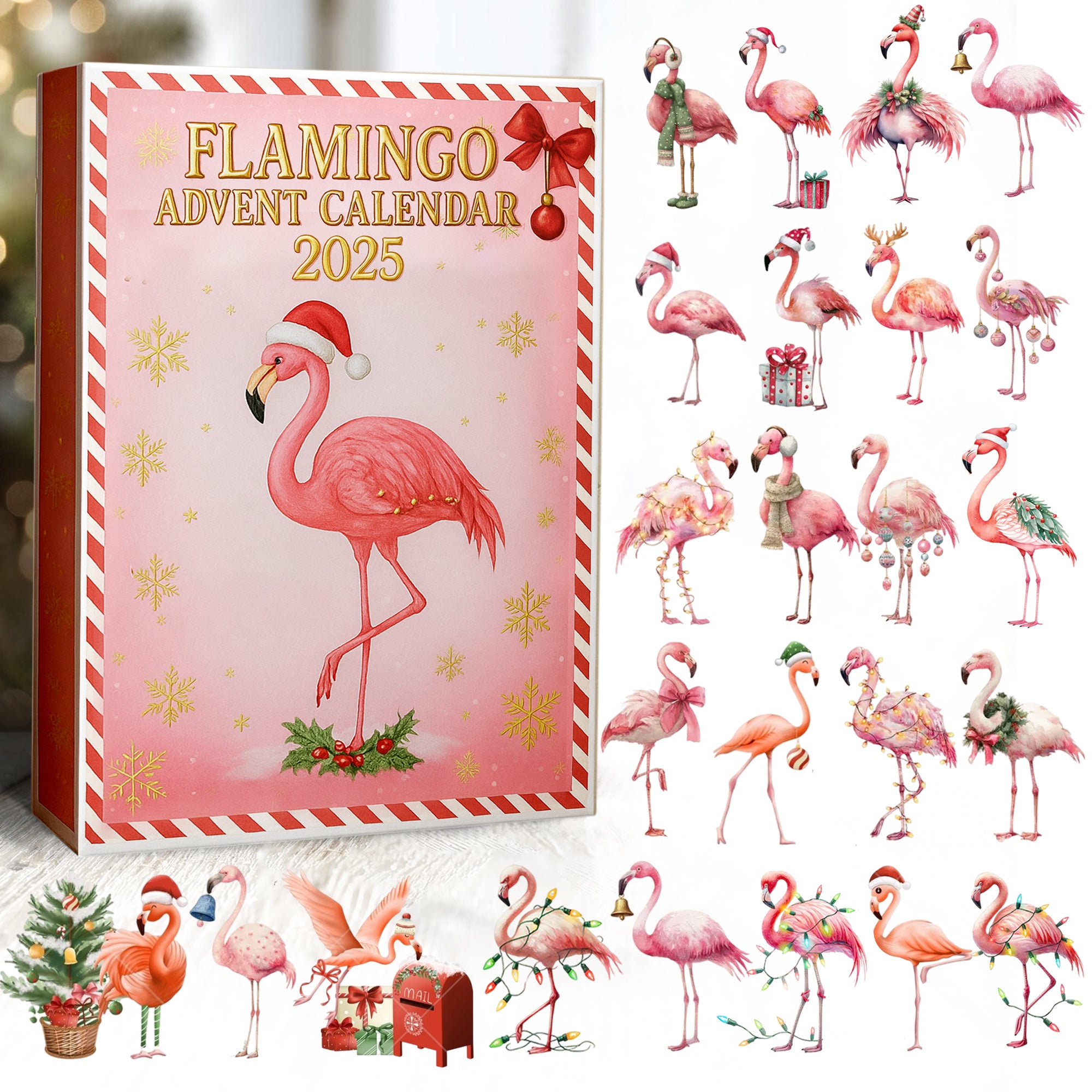 Flamingo Advent Calendar 2025 – Libbie Sews